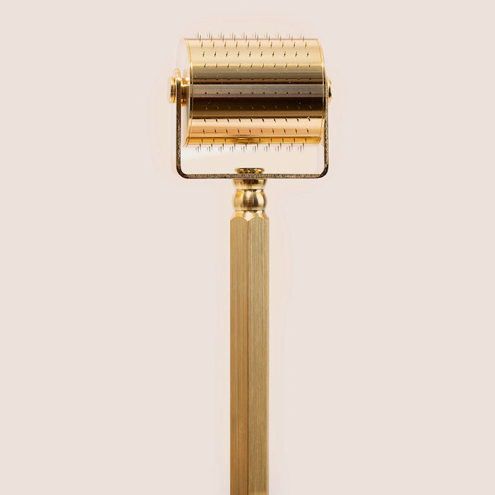 Gold & Grow Derma Roller For Hair Growth | FullyVital