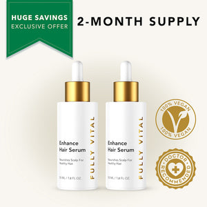 Enhance Hair Serum (2-Pack) | FullyVital