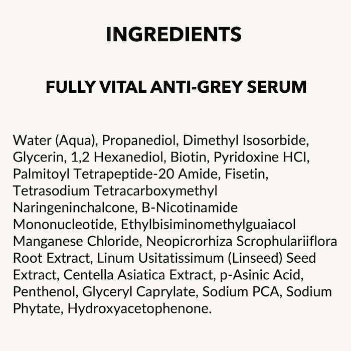 Anti-Gray Hair Serum | FullyVital